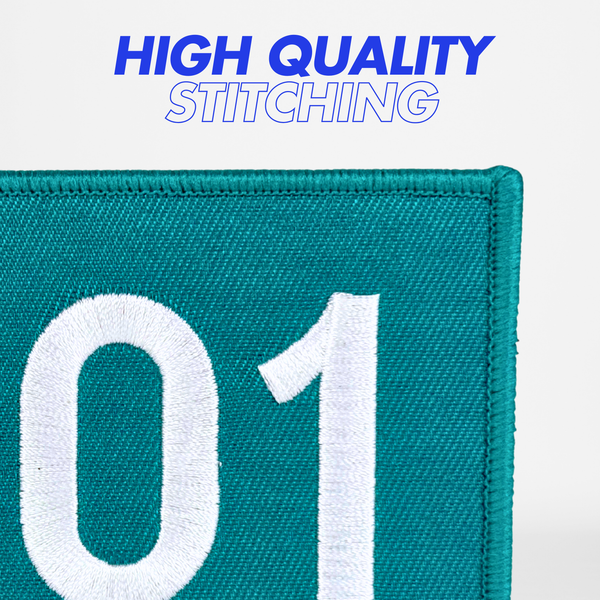 Squid Game Numbered Patches with Customisable Numbers – Lulu's Costume ...