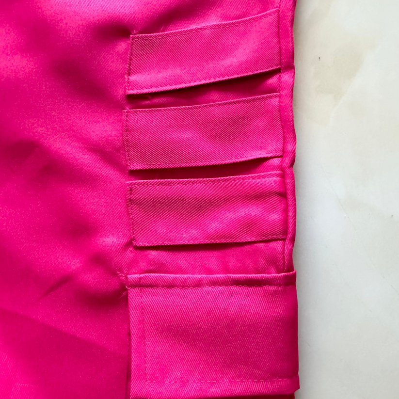 Squid Game Pink Guard Cosplay Outfit – Lulu's Costume Store