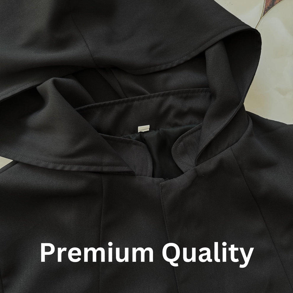 Front Man Costume Dark Grey Cloak – Lulu's Costume Store