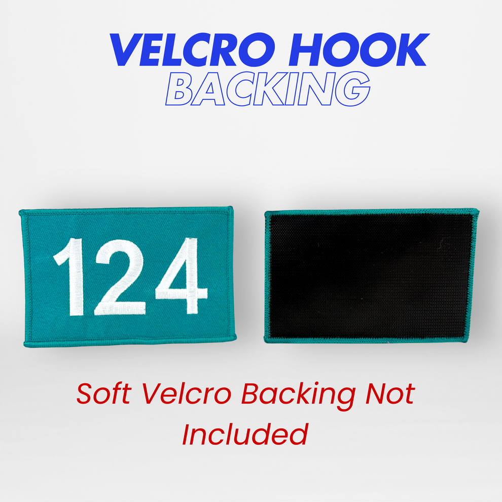 Squid Game Numbered Patches with Customisable Numbers – Lulu's Costume Store